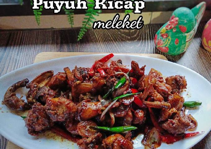 Resipi (6/8) Puyuh kicap meleket oleh Hani Shaimi - Cookpad