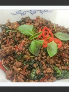 Thai Basil Ground Beef (Pad Krapow Neua) Recipe by Ya sulaiya