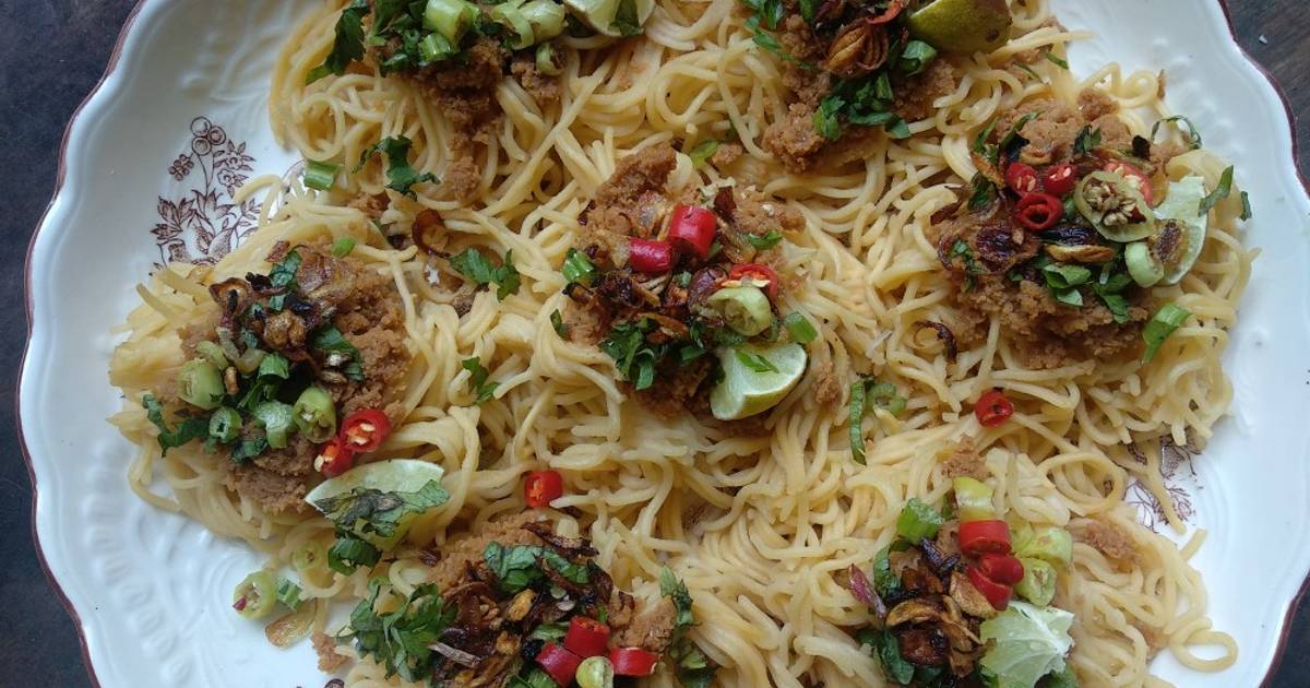 Resep Pantiau (Mie+pasta udang) oleh Paradisa - Cookpad