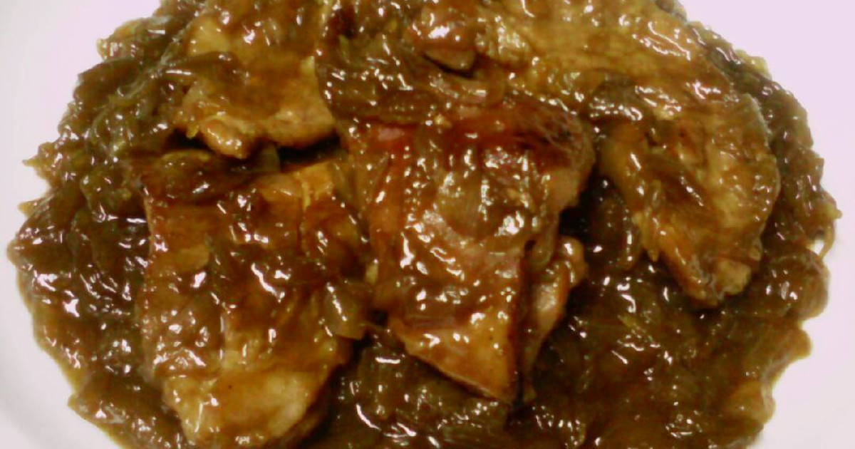 Secreto Ibérico Con Cebolla Y Mermelada De Albaricoque Receta de Mayte ...