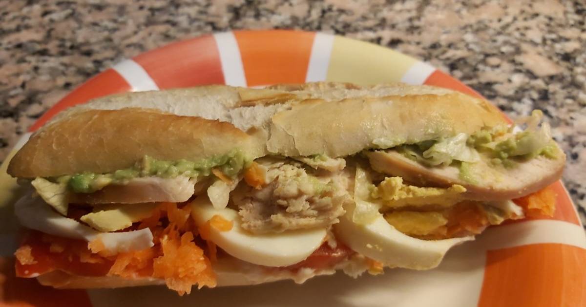 Sandwich de pollo - 237 recetas caseras- Cookpad