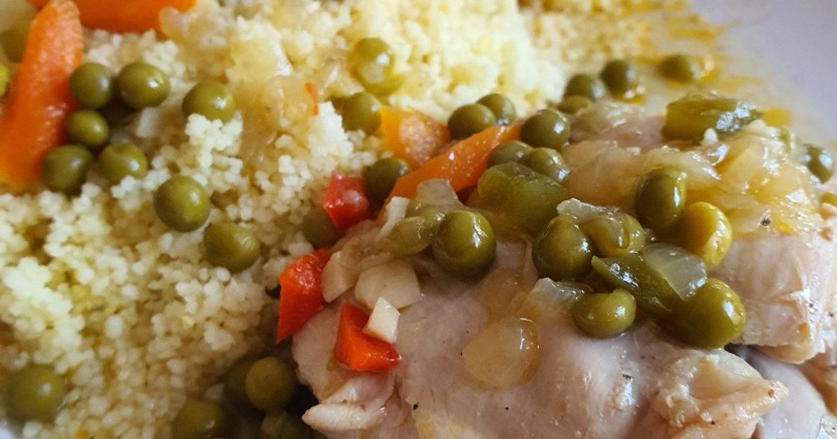 Pollo Con Guisantes Y Comino Receta de "Cocina con Celi" - Cookpad
