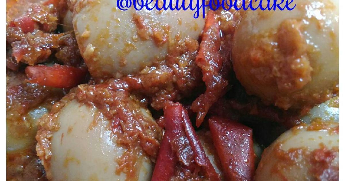 Resep Bali Telur Puyuh oleh Dapur Intan - Cookpad