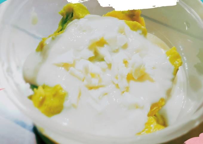 Resep Snack MPASI : Avocado Milk Cheese oleh Gisti - Cookpad