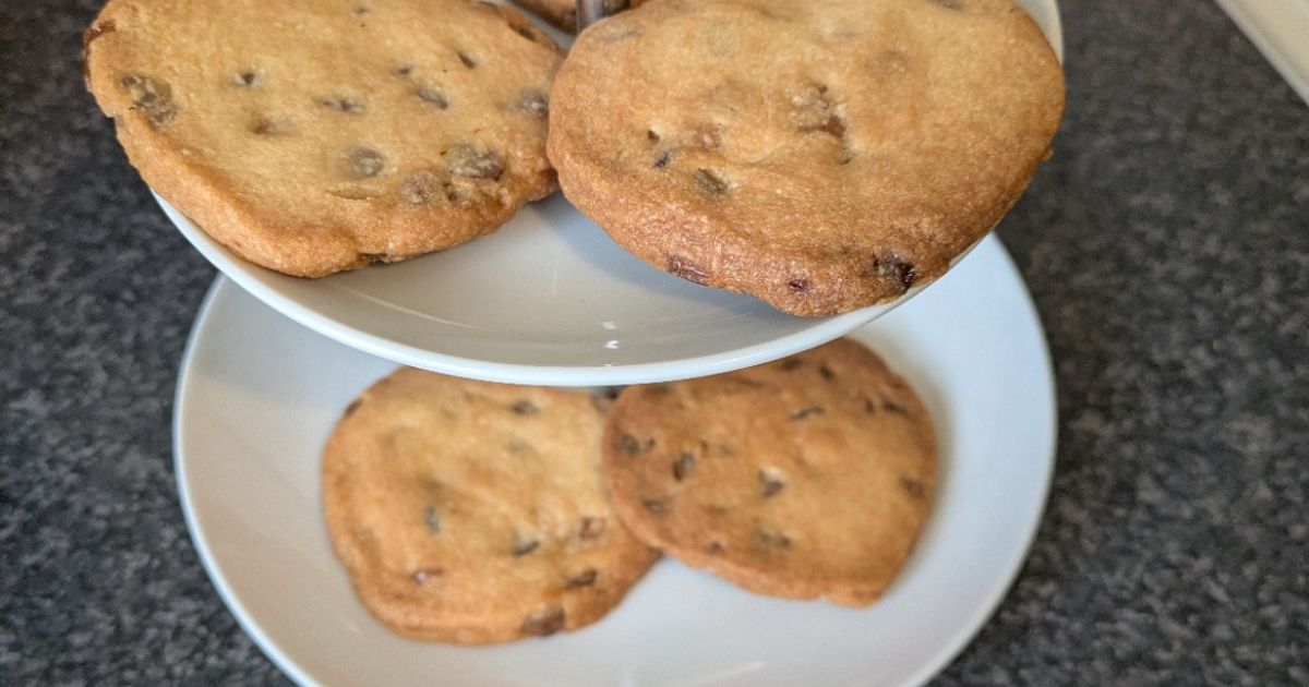 Small Batch Of Chocolate Chip Shortbread Recipe by BakerToad - Cookpad