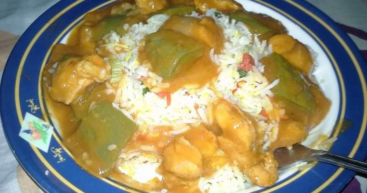 Chicken Shashlik With Fried Rice Recipe by Maryam Anwar - Cookpad