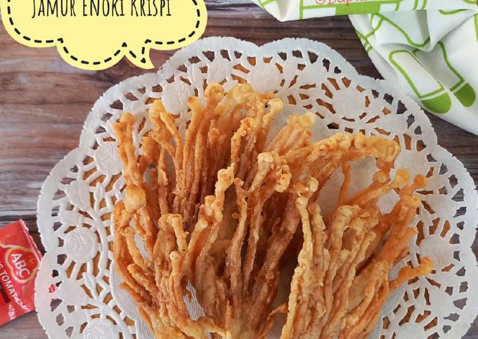 Resep Jamur Enoki Krispi oleh Diah Pohan - Cookpad