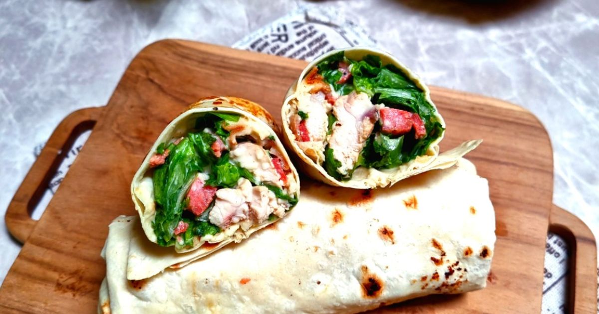 Resep chicken wrap anak rumahan enak dan mudah - Cookpad