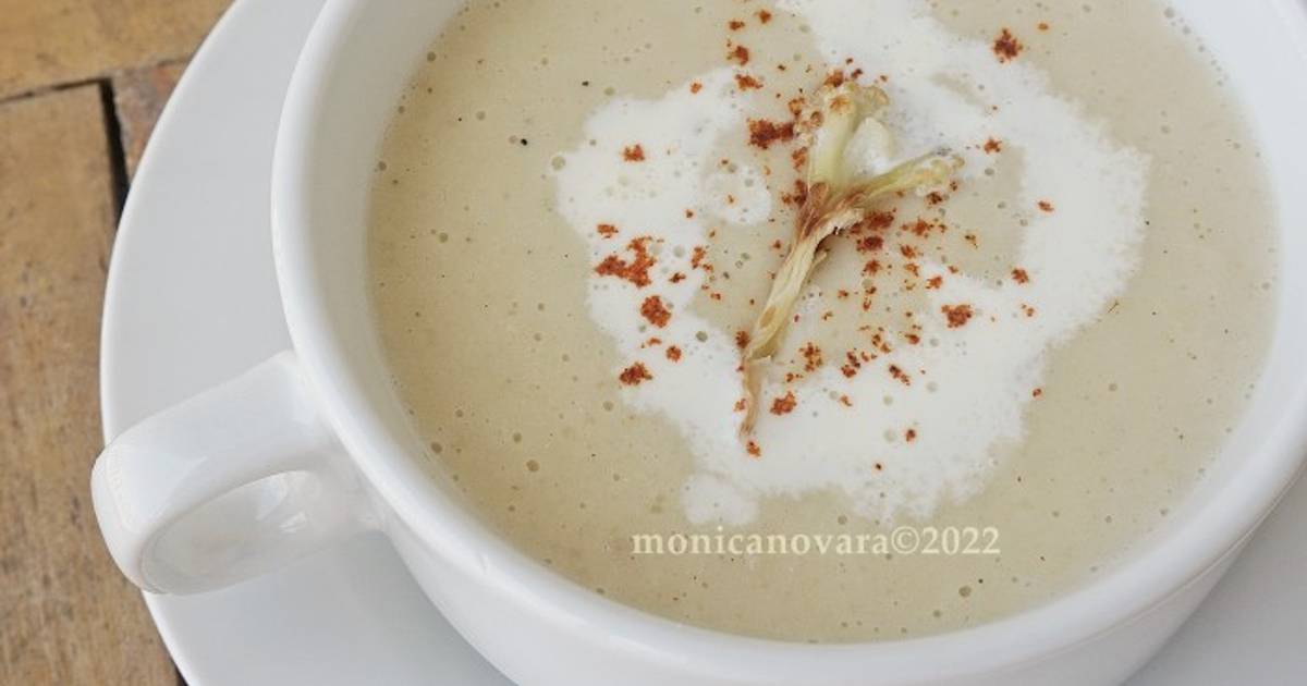 Resep Roasted Cauliflower & Bone Marrow Cream Soup oleh Monica Novara H ...
