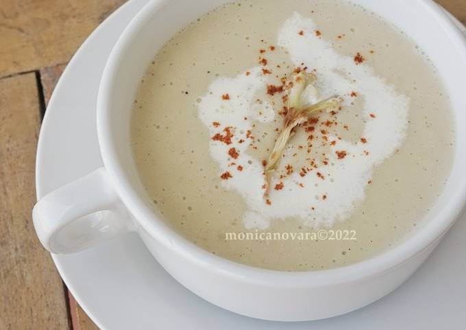 Resep Roasted Cauliflower & Bone Marrow Cream Soup oleh Monica Novara H ...