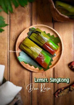 Resep Lemet Singkong Dua Rasa oleh Mita.W#MommyFayzel# - Cookpad