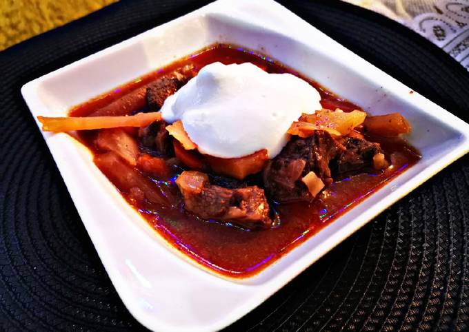 Borscs leves | Bohdana receptje - Cookpad receptek