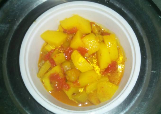 Aalo parmal ki sabji Recipe by Pratibha Tiwari - Cookpad