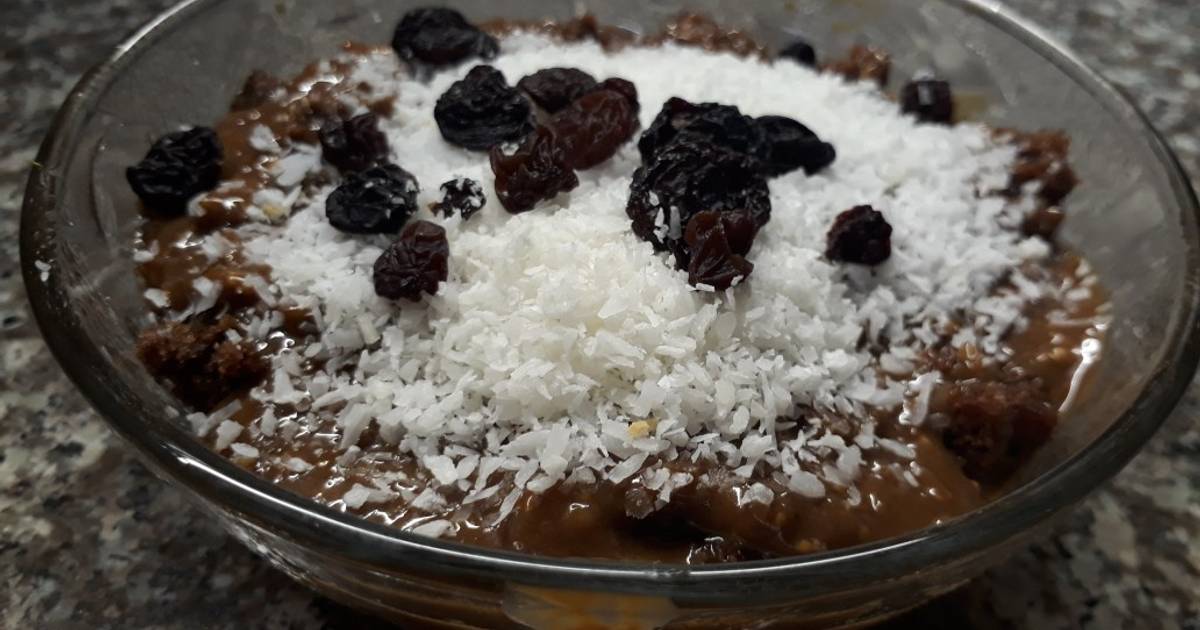 Postre nocturno Receta de Carolina Olivera G.- Cookpad