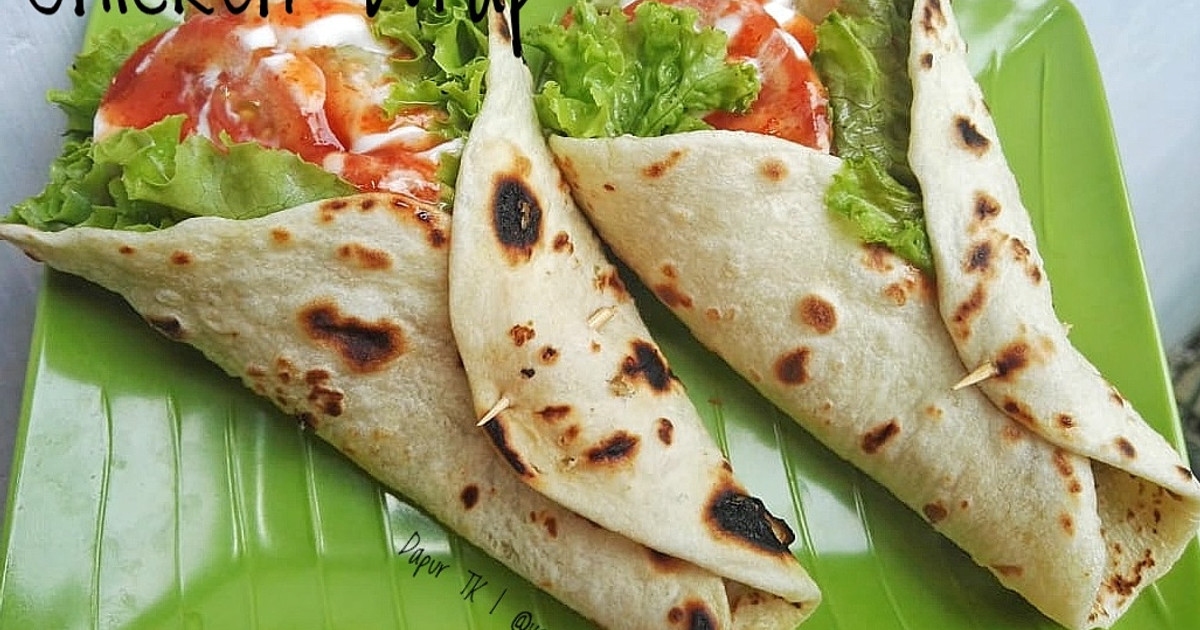Resep Chicken Wrap oleh Vanie Satrya - Cookpad