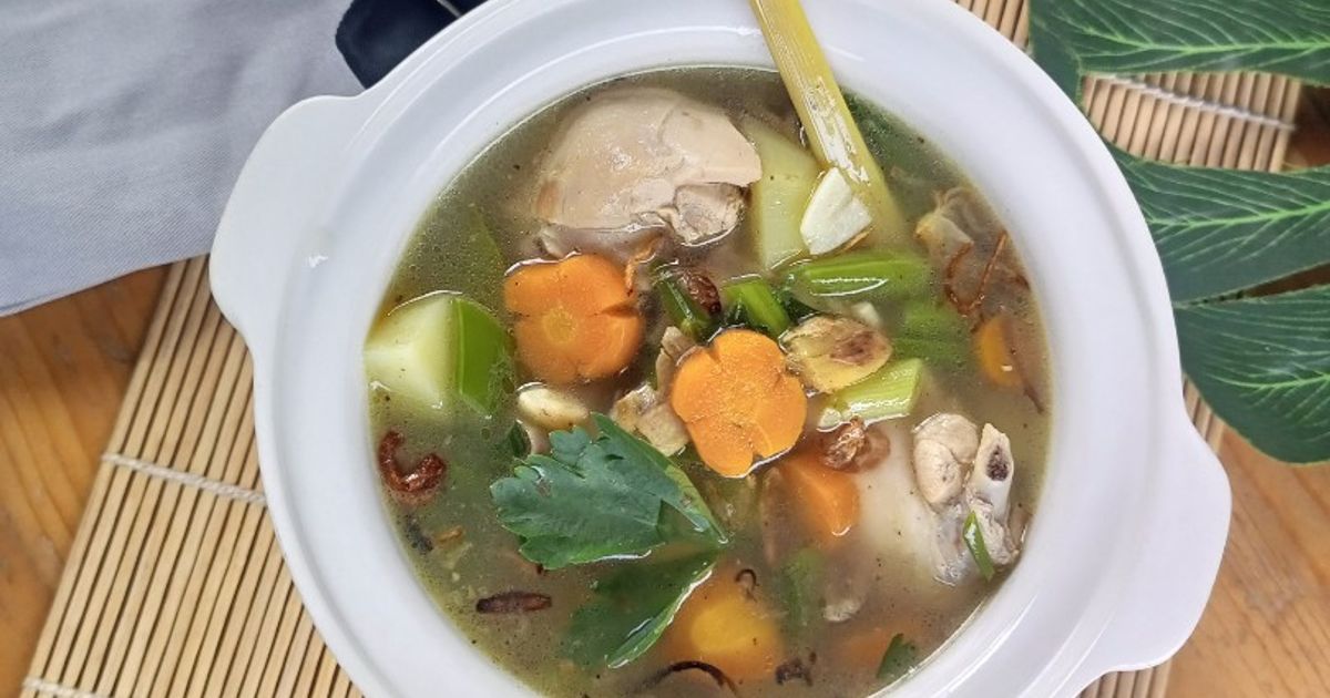 Resep Sop Ayam Ala Pak Min Klaten oleh Indah Tuwiarsih - Cookpad