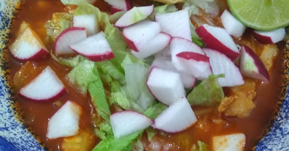 Pozole de puerco - 90 recetas caseras- Cookpad
