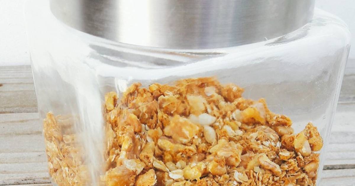 Granola saludable Receta de Minu F- Cookpad