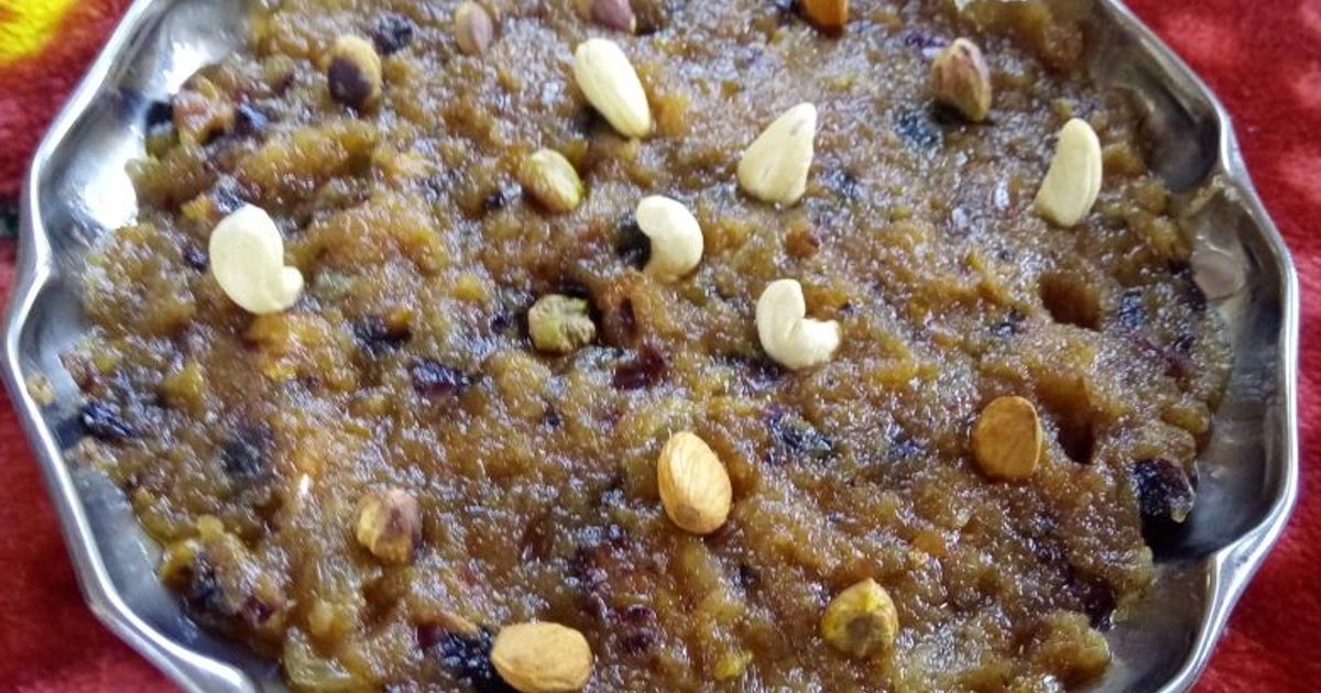 Apple Honey Rose Halwa Recipe by Rajeshwari Bhat - Cookpad