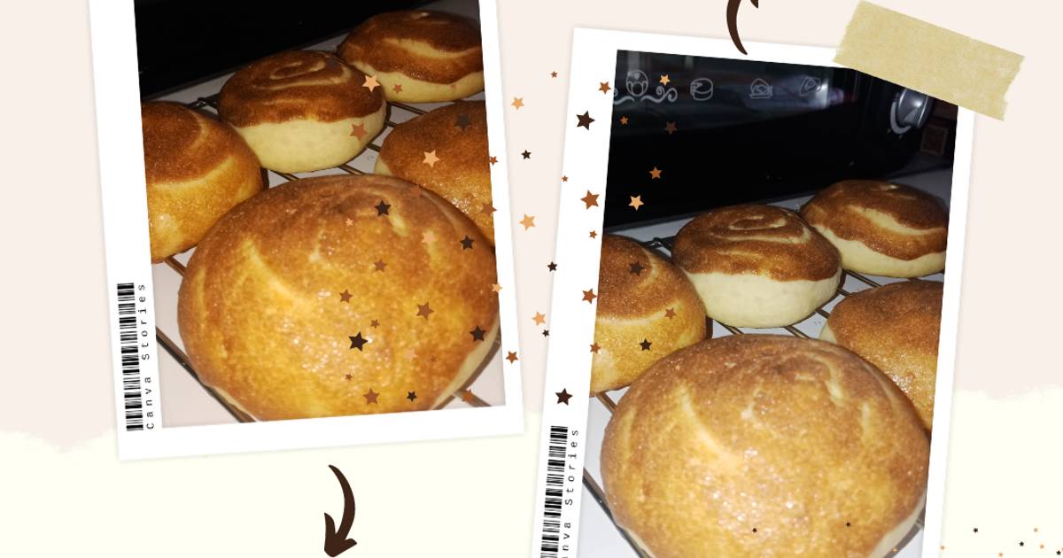 Resep Roti boy / roti kopi / roti O anti gagal oleh Dapur Cheria - Cookpad