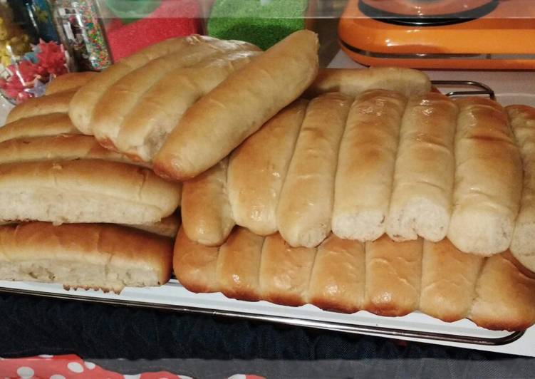 Pan de Viena o Pancho Receta de Carina Pereyra- Cookpad