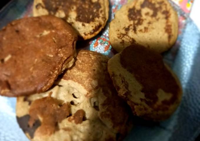 Mini panqueques con avena Receta de Caritocent- Cookpad