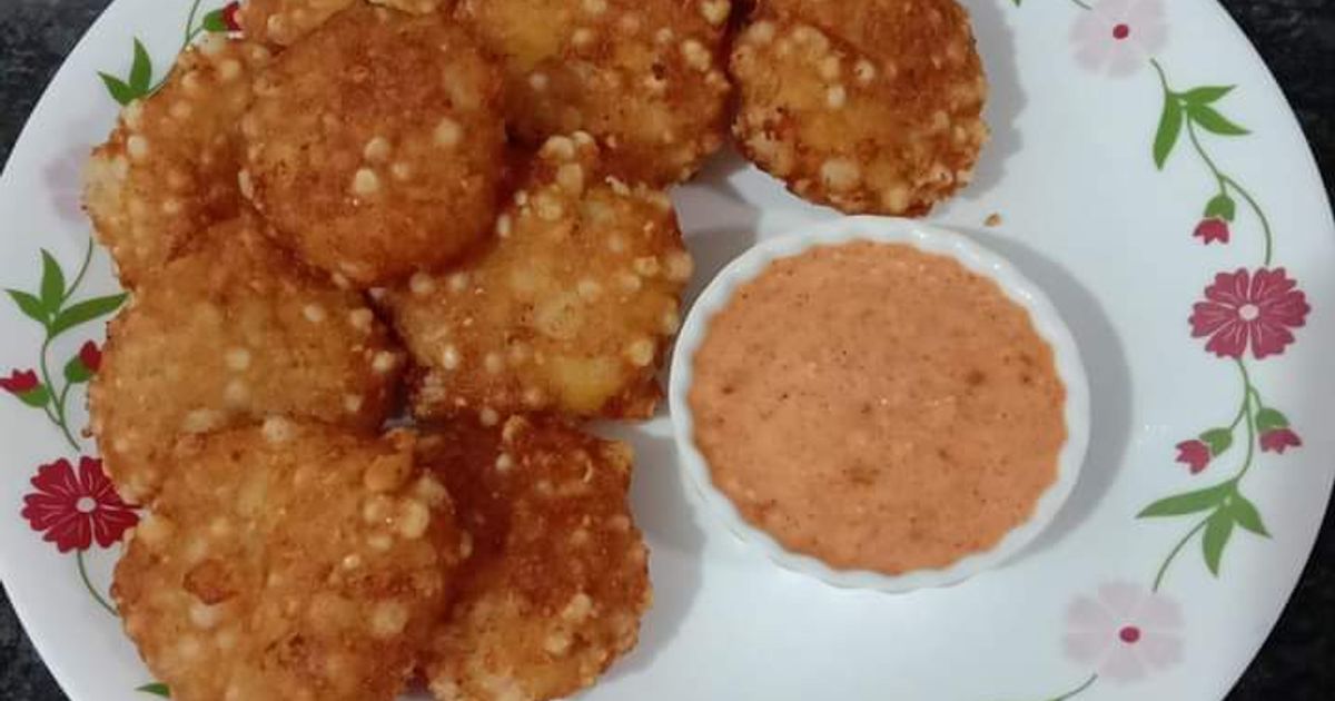 Sabudana Vada Recipe by Maya's Recipe's - Cookpad