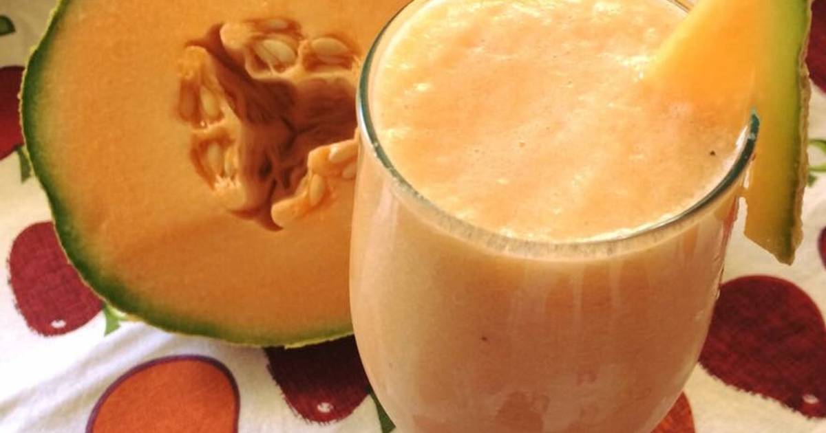 Jugo de melón escrito 🤩👍🏻 Receta de Vianca Scalia Alchao- Cookpad