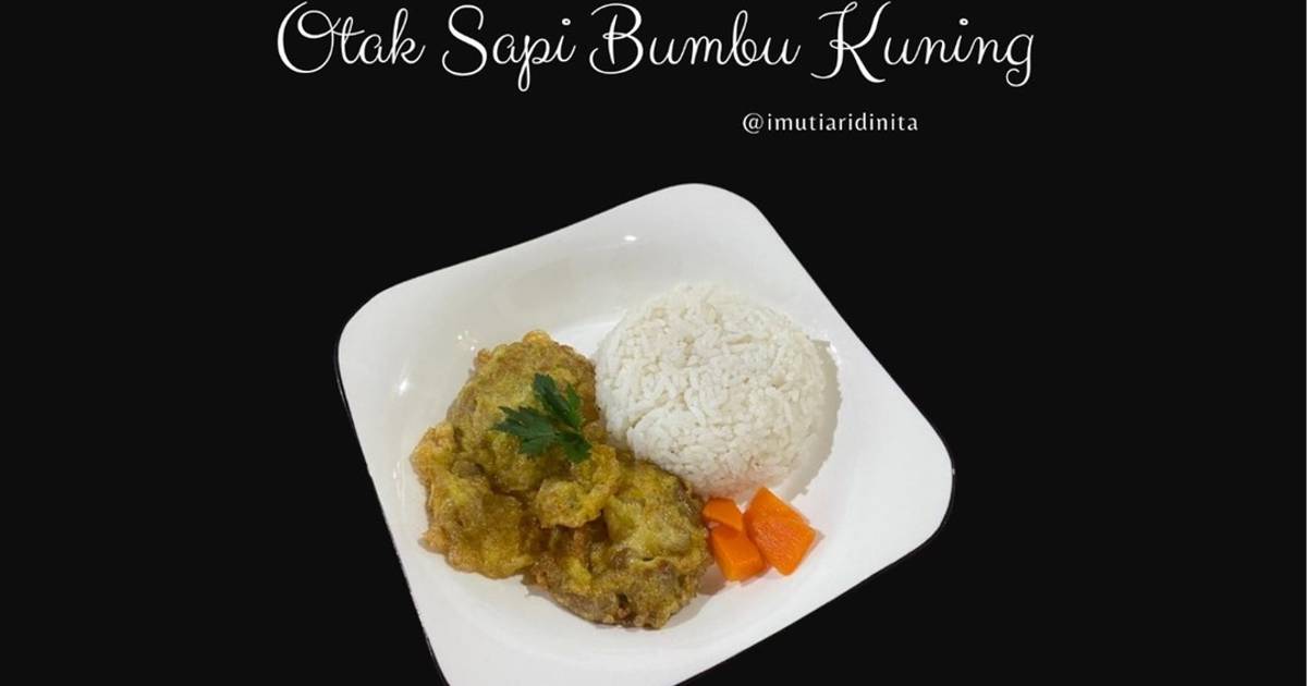 Resep Otak Sapi Bumbu Kuning (MPASI 2 Tahun) oleh Irda Mutiari Dinita ...