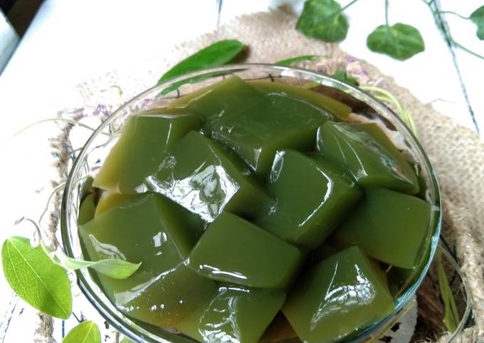 Resep Cincau homemade oleh Mak Win - Cookpad