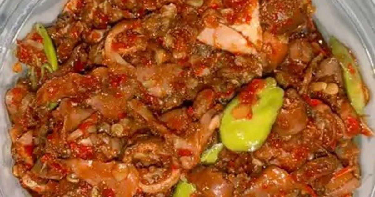 Resep Sambel Cumi Asin Pete oleh Dede Noviana - Cookpad