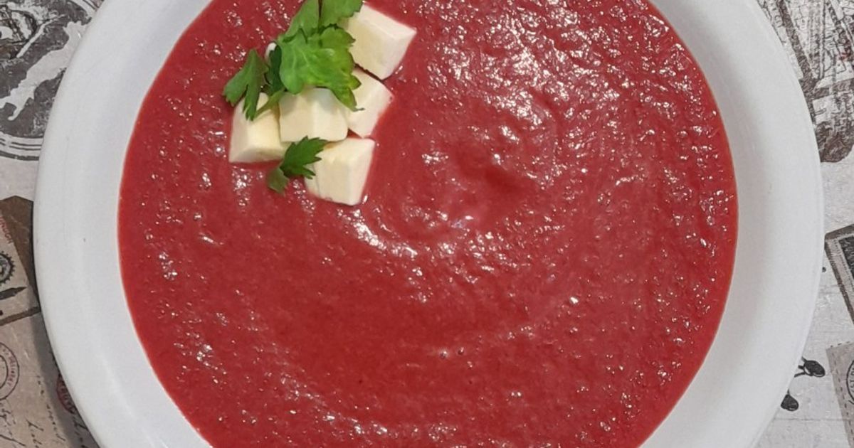 Sopa De Remolacha Receta de Javier- Cookpad