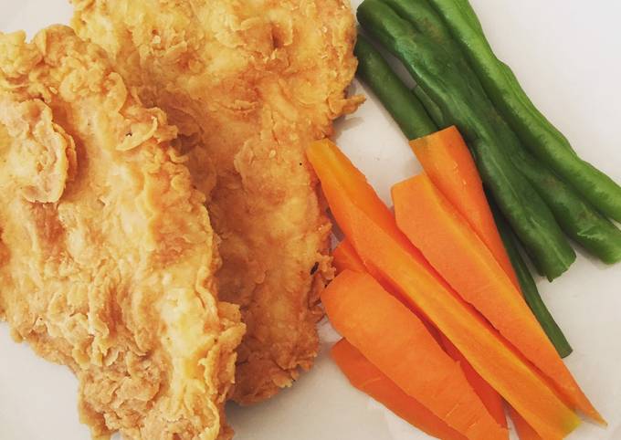 Resep Chicken Steak Crispy oleh Khoirun Nikmah - Cookpad