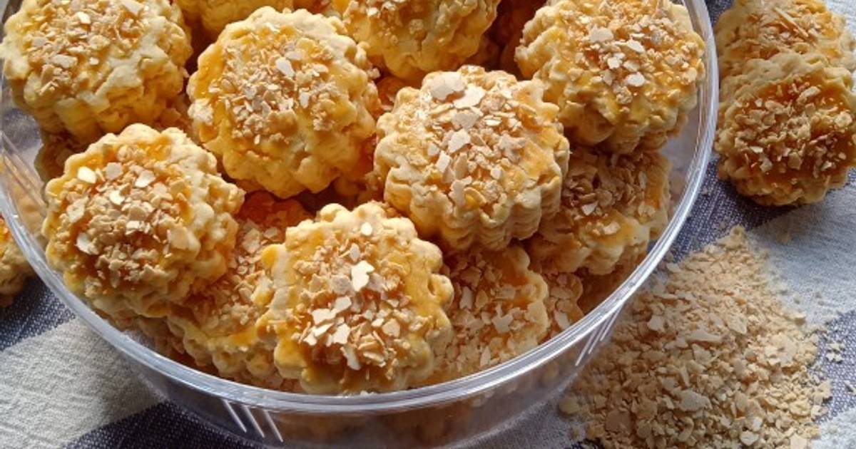 Resepi biskut nestum terbaik yang rangup, sedap & mudah