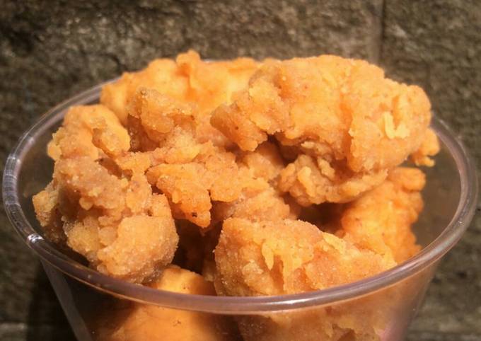 Resep Ayam Krispi Mini Pedas oleh Anisa Indriana - Cookpad