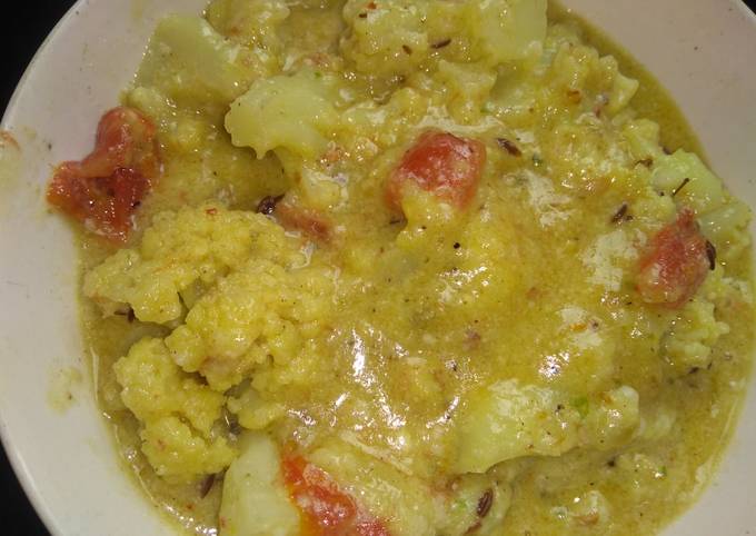 Shahi gobi Recipe by Aritri ballav - Cookpad