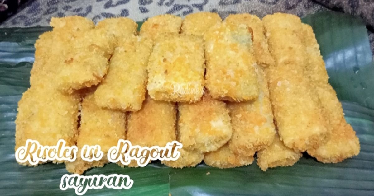 Resep Risoles Isi Ragout Sayuran oleh Riani - Cookpad