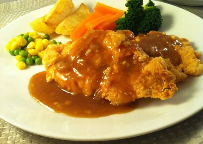 Resep Crispy Chicken Steak oleh Fitri Sasmaya - Cookpad