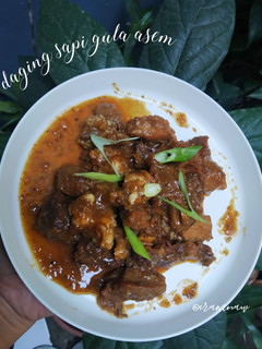 Resep Gula Asem Jeroan Sapi oleh reginna sylvia (Ryu Family🤗😘) - Cookpad