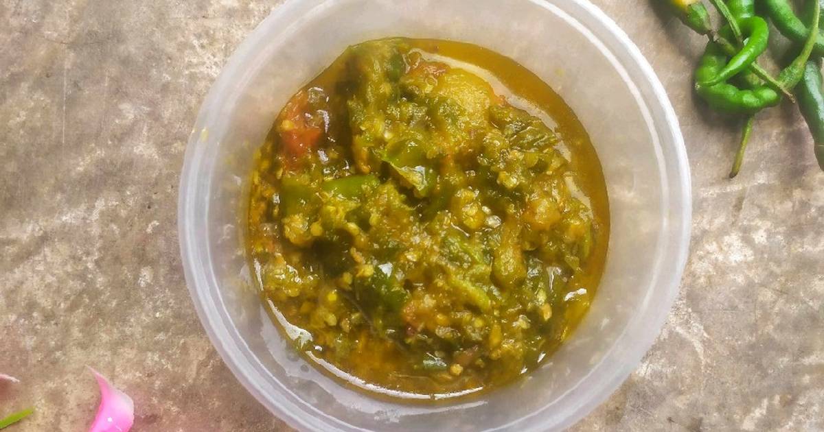 Resep Sambal Cabe Ijo oleh Mama Rara - Cookpad
