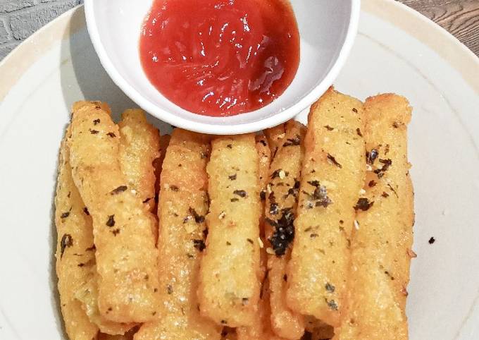 Resep Potato Cheese Stick oleh Arum Sari Dewi - Cookpad