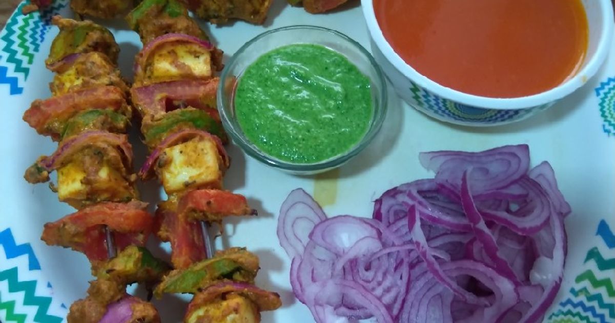 Paneer Tikka Recipe By Vaishali Unadkat