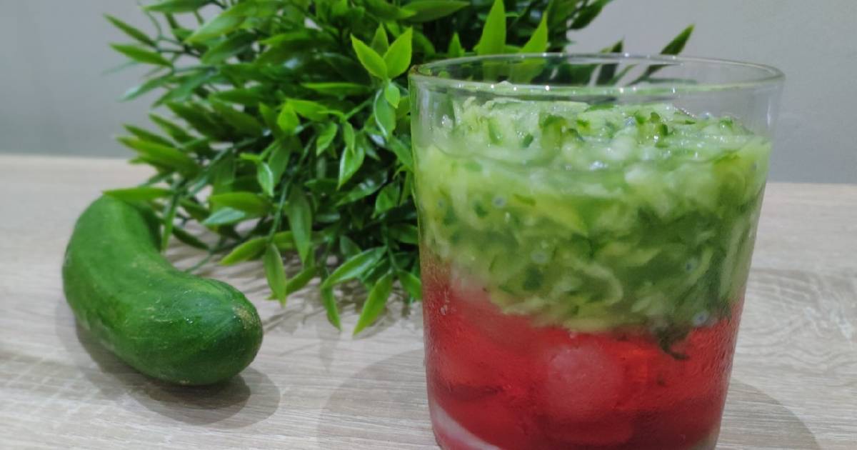 Resep Es Timun Lemon oleh Nora Azizah - Cookpad