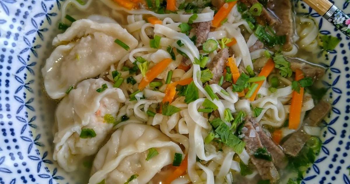 Resipi Ramen Dumpling Soup oleh shazrina - Cookpad