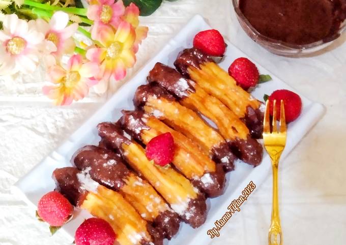 Resep Churros oleh Lanjarsih/Mama Fifian ( MasakanRumahan) - Cookpad