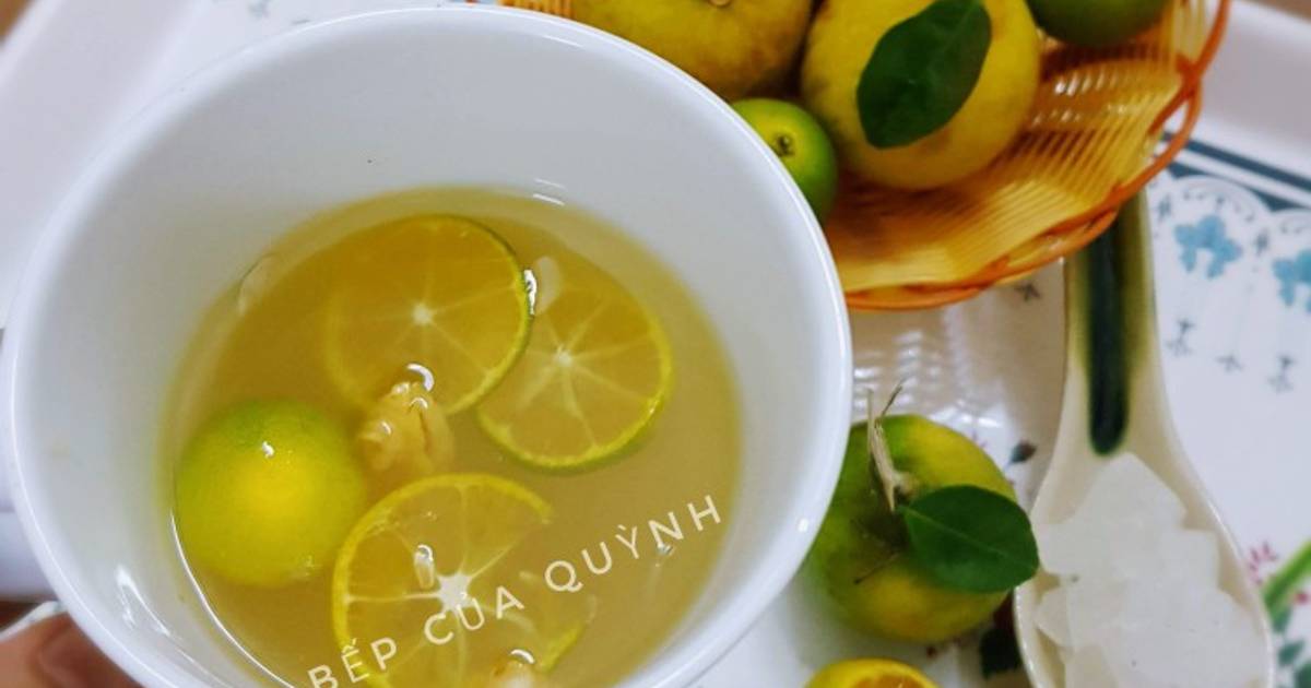 Cách Làm Món Nước chanh nóng của Bếp của Quỳnh - Cookpad