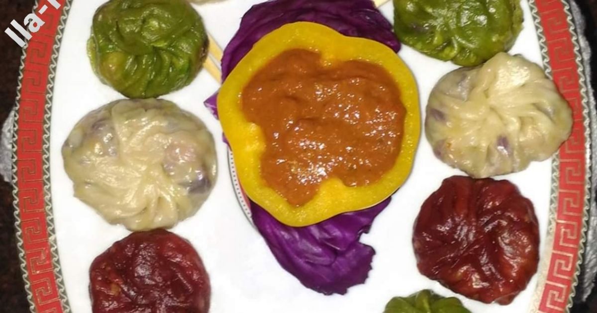 Veg Colorful Momos Recipe by Ila Palan - Cookpad