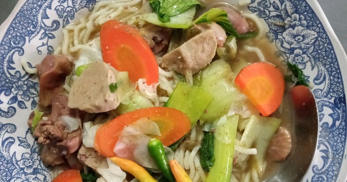 Resep Cap Cay Dan Mi Tek Tek Nyemek oleh Juwie Seto - Cookpad