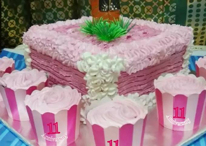 Resep Tart wedding simpel oleh Anny Risyani - Cookpad