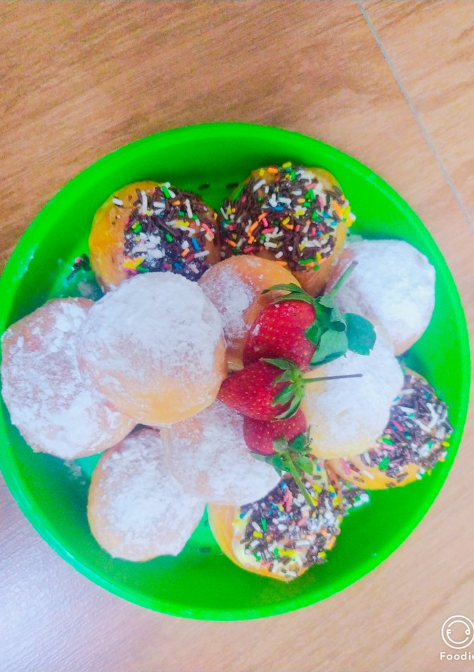 Resep Donat Empuk Anti Gagal Simple (Donat Bomboloni/ Donat Bulat) oleh ...